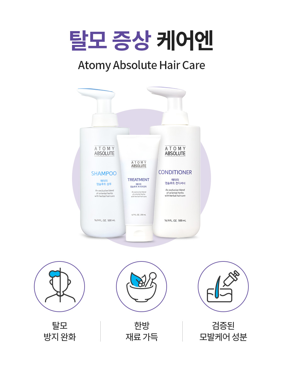 Маска для волосся Абсолют, 200 ml – Atomy Absolute Treatment