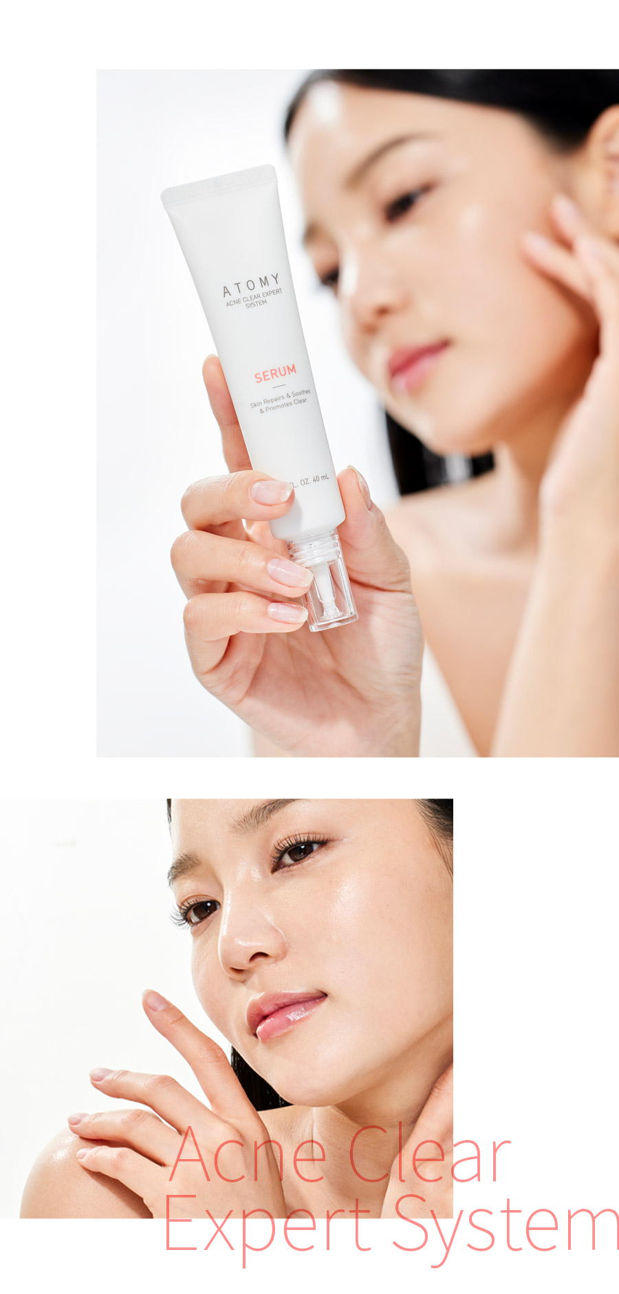 Акне Сироватка від прищів, 40мл – Atomy Acne Clear Serum
