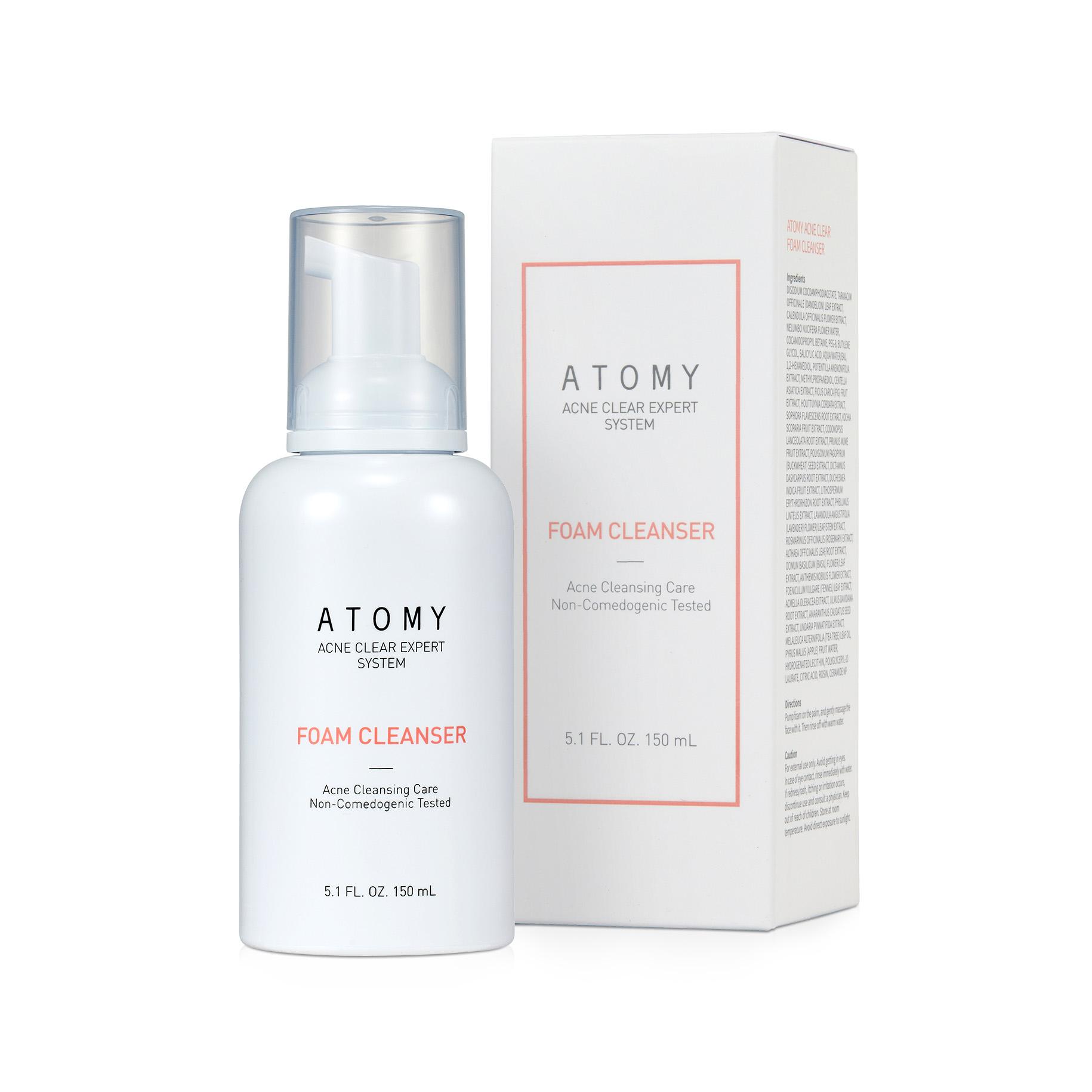 Акне пінка від прищів, 150 мл Atomy Acne Clear Foam Cleanser